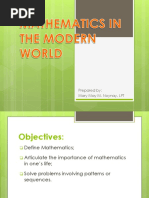 MMW Module 2 - MATHEMATICAL LANGUAGE AND SYMBOLS | PDF | Set (Mathematics) | Logic