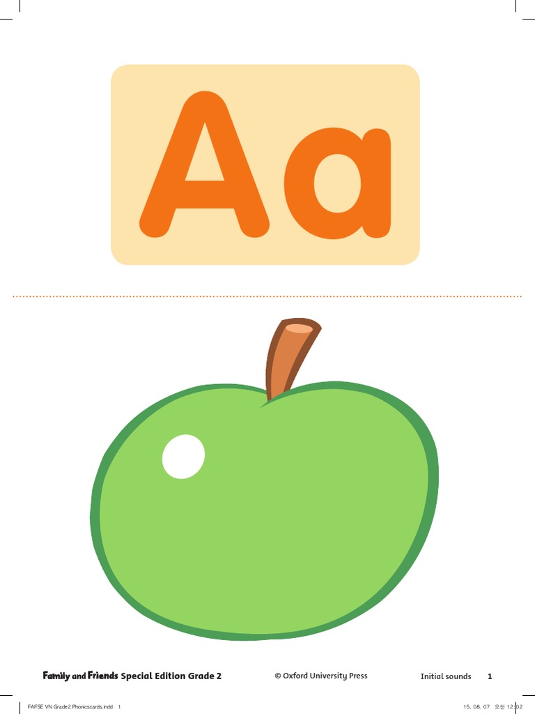 Special Edition Grade 2: © Oxford University Press Initial Sounds 1 ...