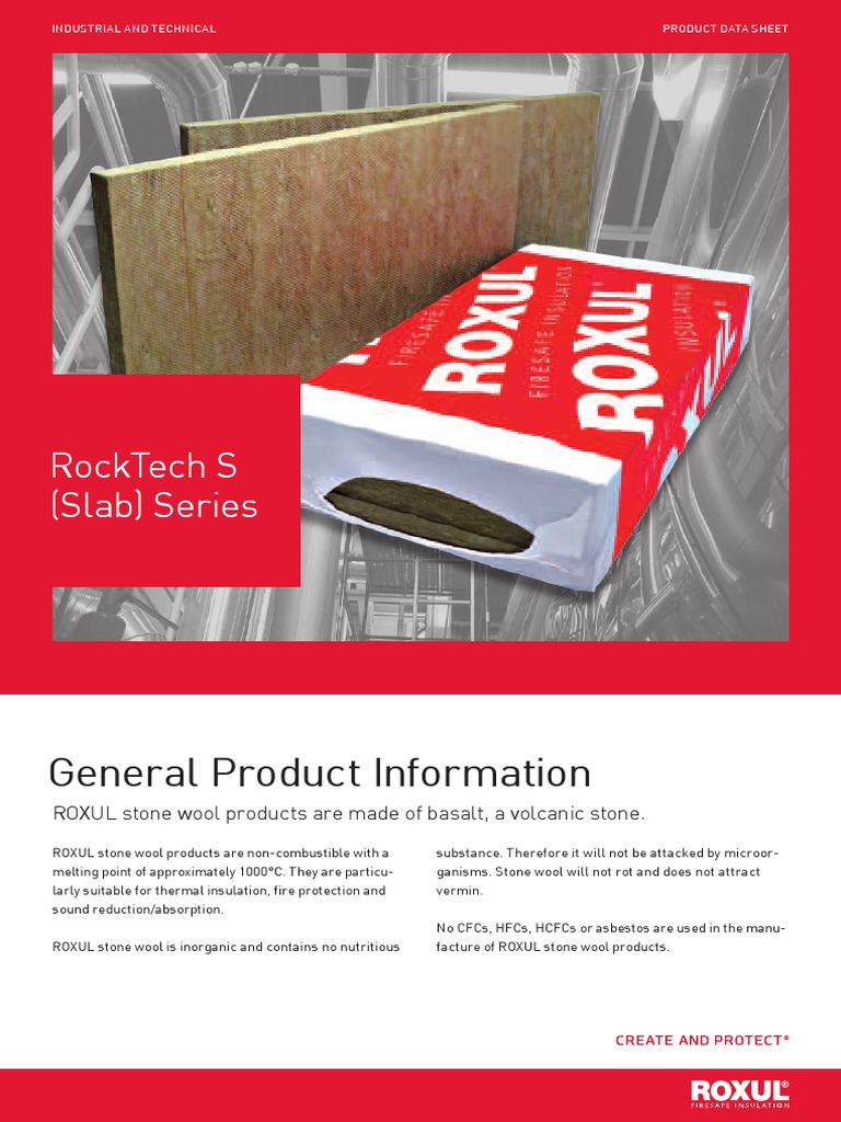 General Product Information: Rocktech S (Slab) Series | PDF | Sheet ...