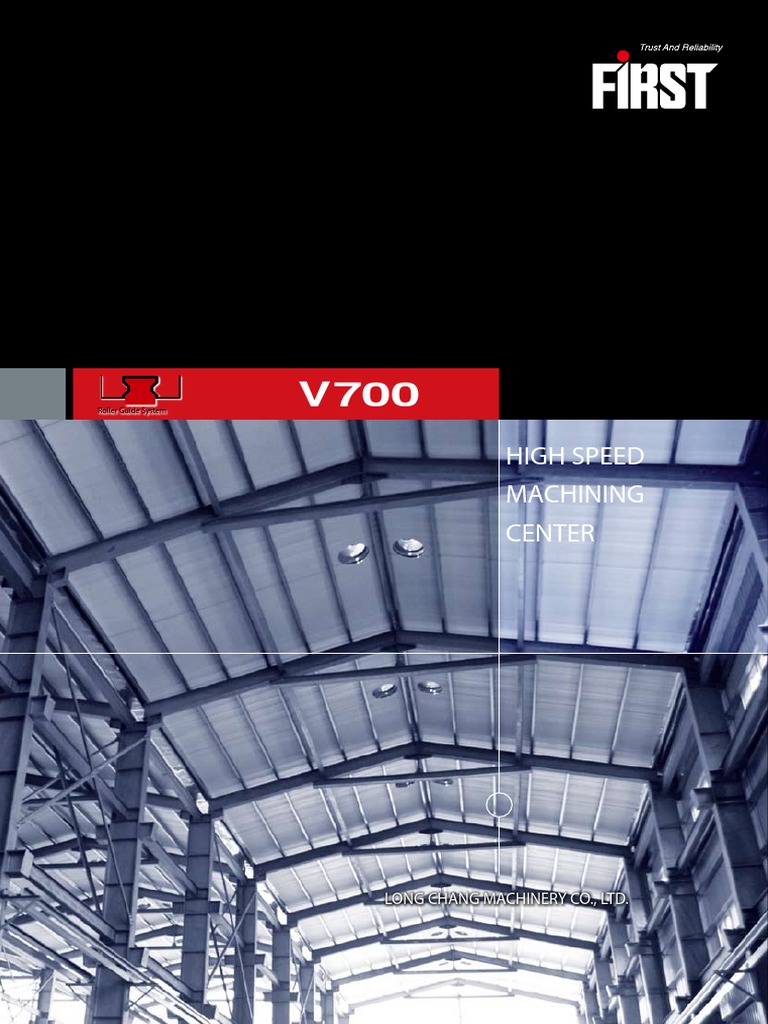 First V700 | PDF | Mechanical Engineering | Manufactured Goods