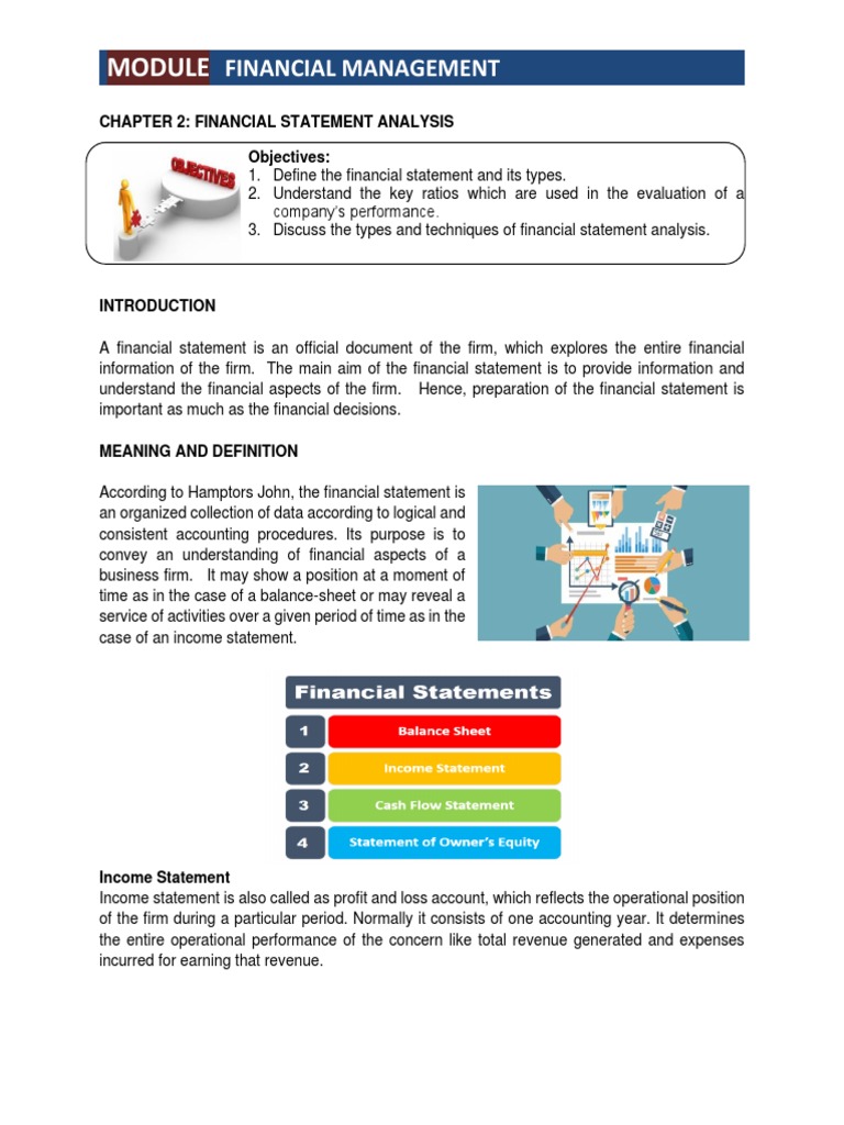Chapter 2 - Financial Statement Analysis | PDF | Financial Statement ...