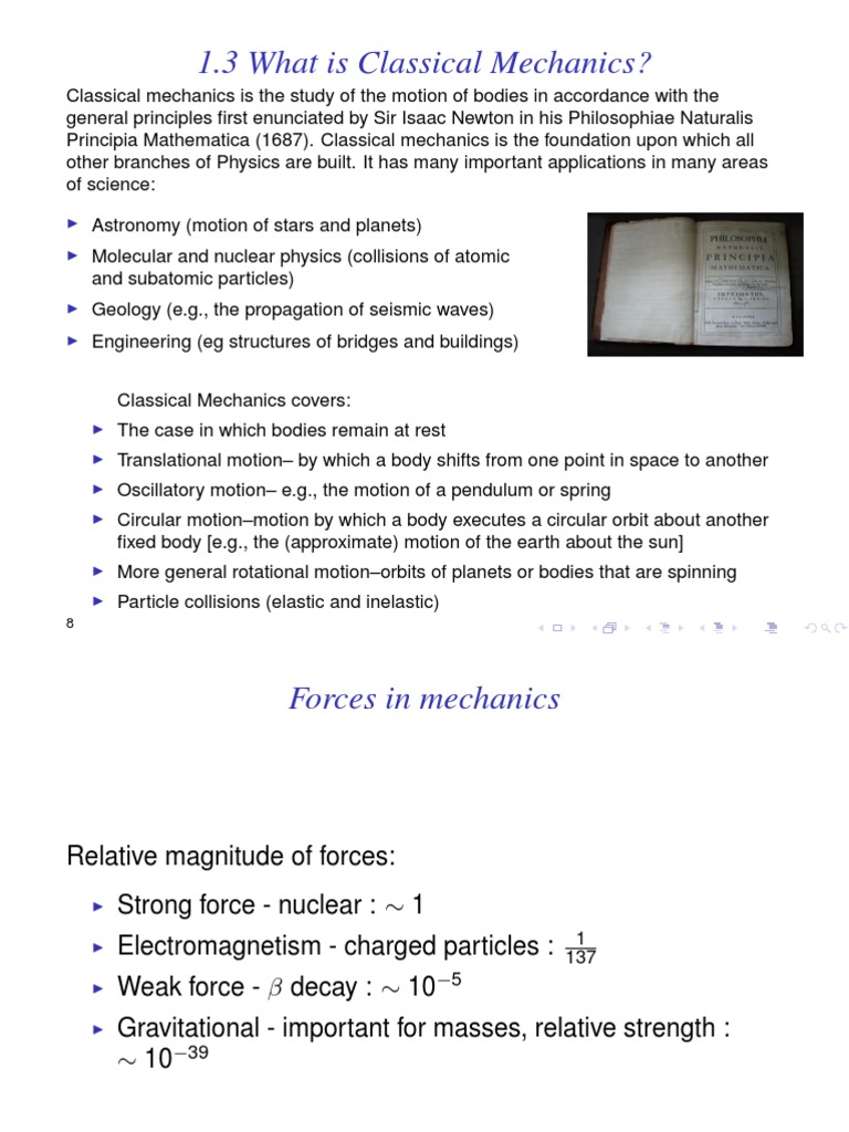 Classical Mechanics: Motion, Forces and Frameworks | PDF | Euclidean Vector | Classical Mechanics