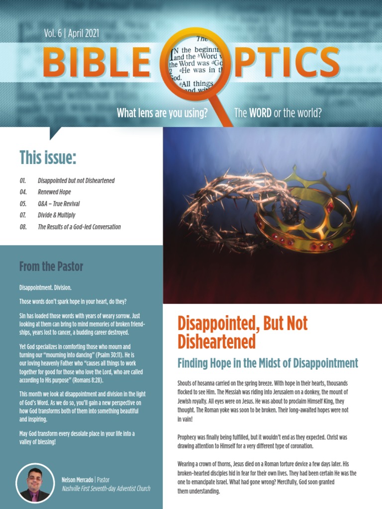 Disappointed Yet Hopeful in Christ | PDF | Jesus | Last Judgment