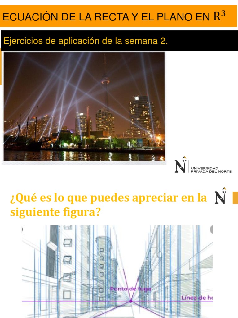 Ecuaciones de rectas y planos en R3 | PDF | Línea (geometría) | Vector ...