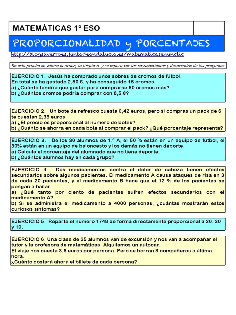 Solving Proportionality And Percentage Problems In Mathematics PDF