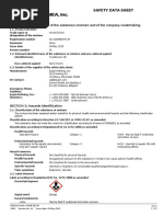 Lead Acetate, 10% W/V: Safety Data Sheet | PDF | Toxicity | Firefighting