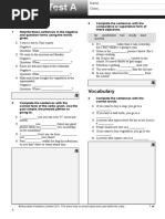 Achievers B1 Vocabulary Worksheet Consolidation Unit 2 | PDF | Clothing ...