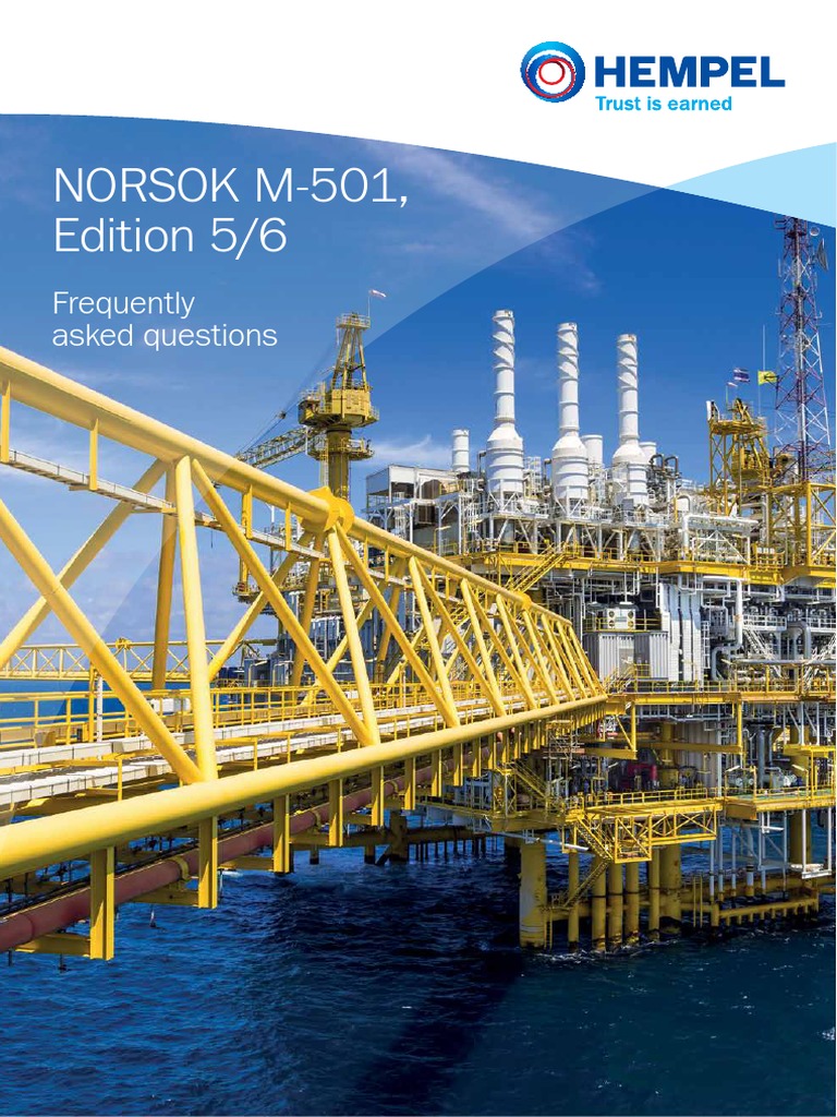 NORSOK M-501, Edition 5/6: Frequently Asked Questions | PDF | Stainless Steel | Steel
