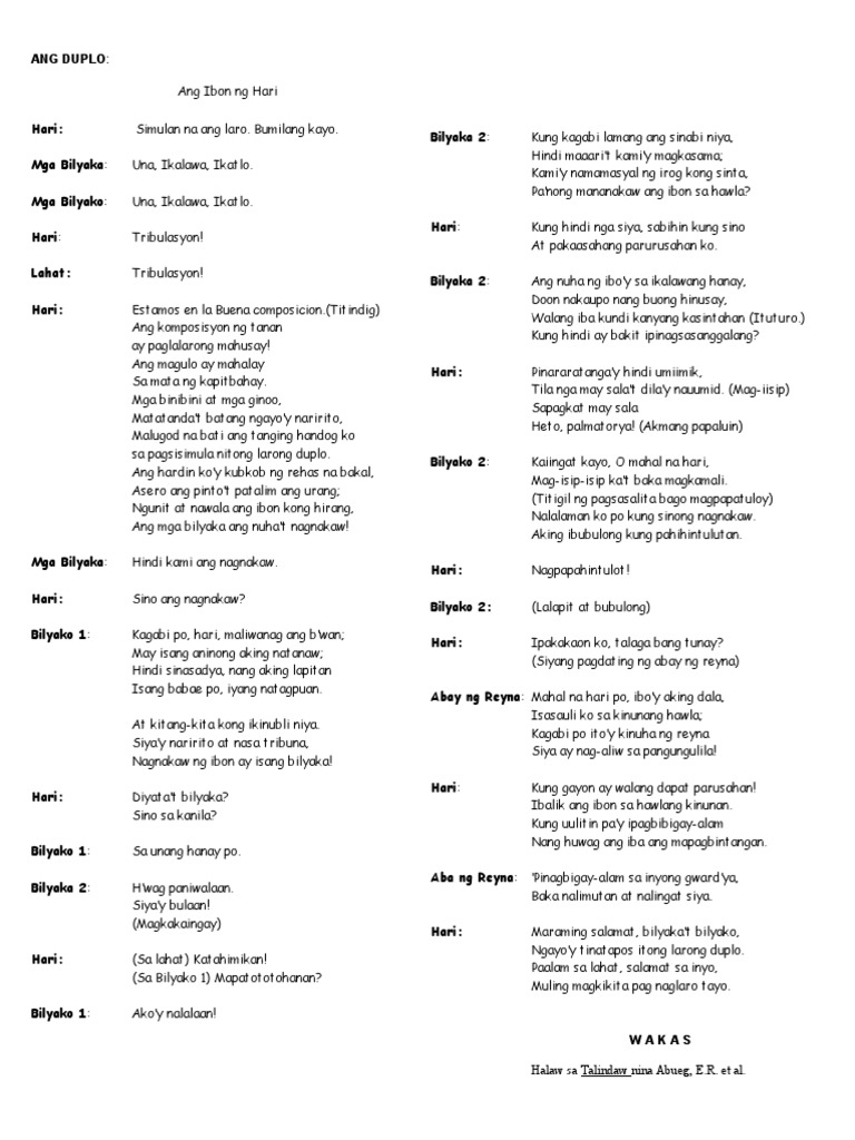 Ang Duplo | PDF