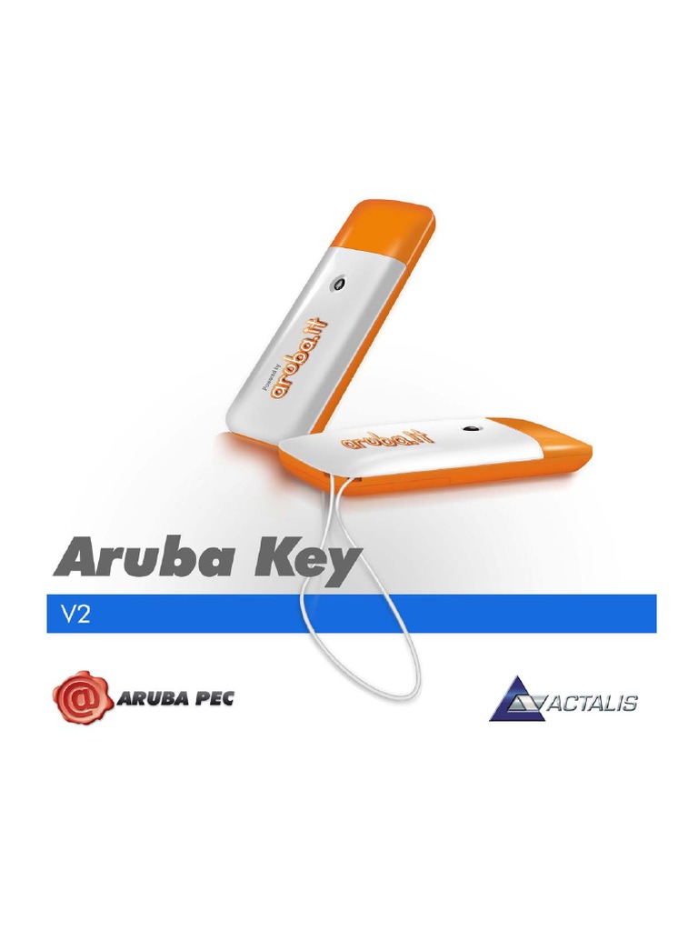 ArubaKey Quick Guide | PDF | Proxy Server | Public Key Certificate