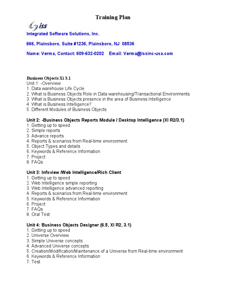 Business Objects | PDF