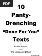 Seductive Words to Arouse Women | PDF