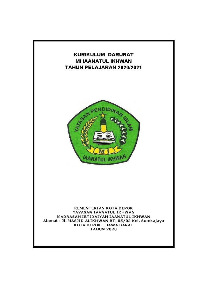 Draft Kurikulum Darurat CKP | PDF