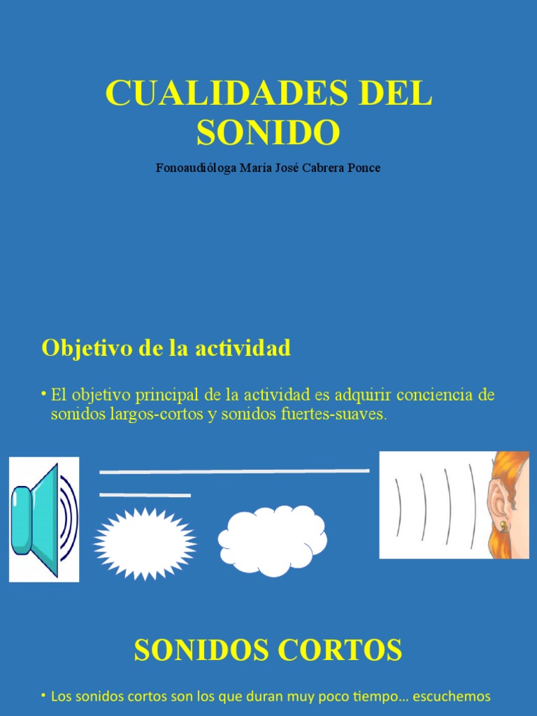 Sonidos Largos y Sonidos Cortos | PDF