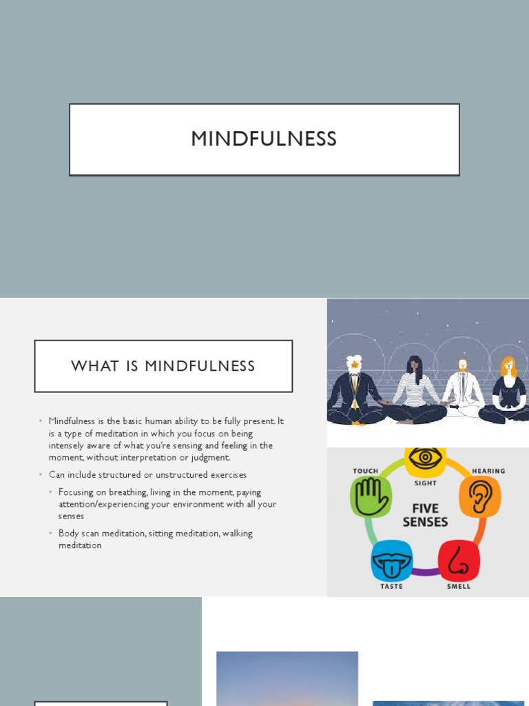 Mindfulness Presentation Week 7 | PDF | Science & Mathematics | Lifestyle