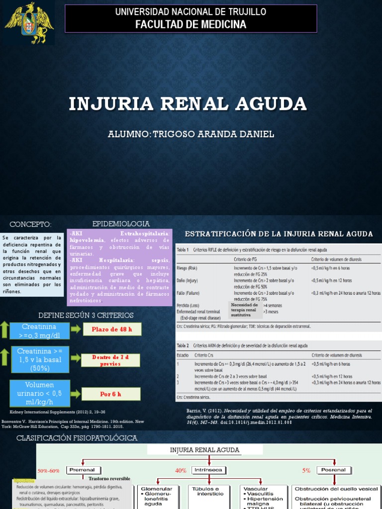 Injuria Renal Aguda | PDF | Isquemia | Septicemia