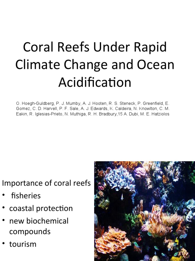 Coral Reefs: Climate Change Impacts | PDF
