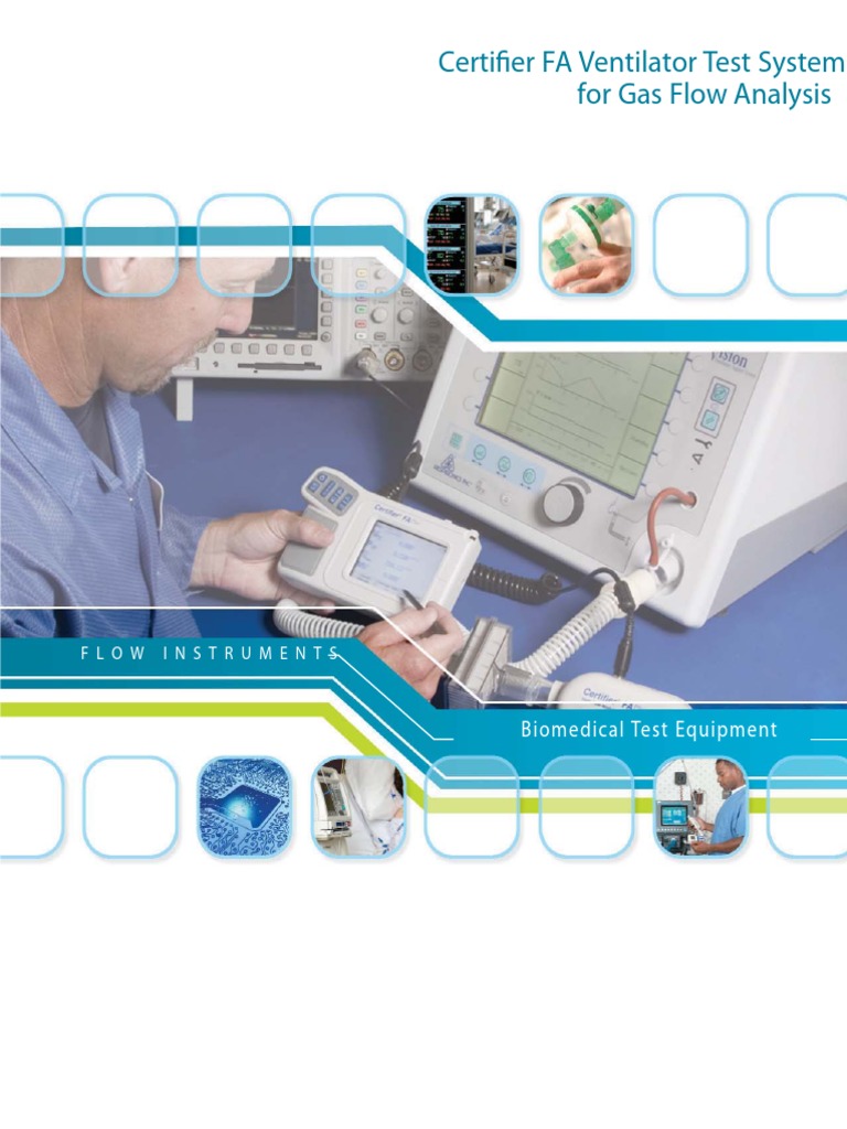 Certifier FA Ventilator Test System For Gas Flow Analysis | PDF ...