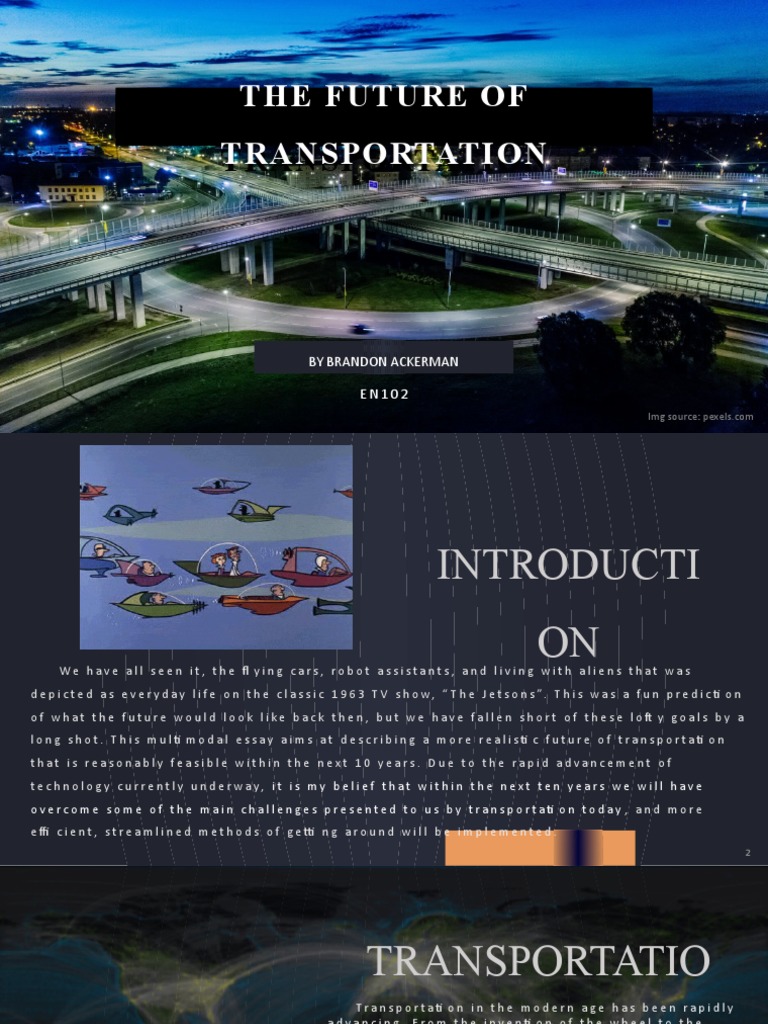 Future Trends in Transportation | PDF | Transport | Nature