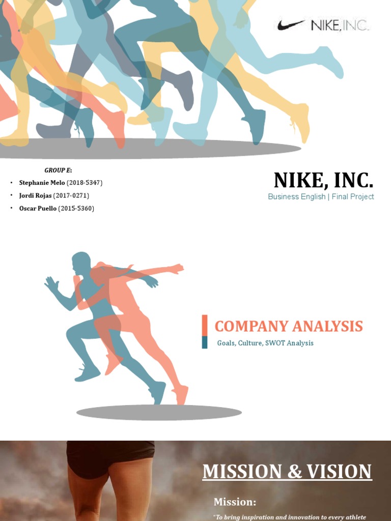 Nike, Inc. - Presentation, Group E | PDF | Nike | Brand