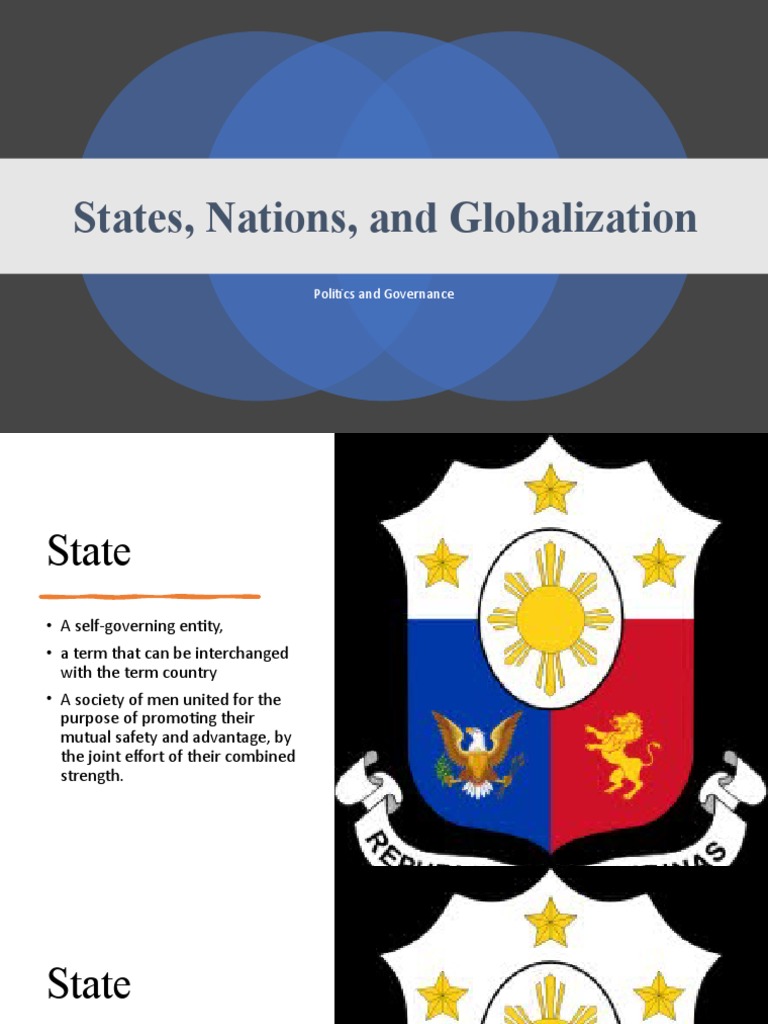 Understanding States and Nations in Globalization | PDF | Eminent ...