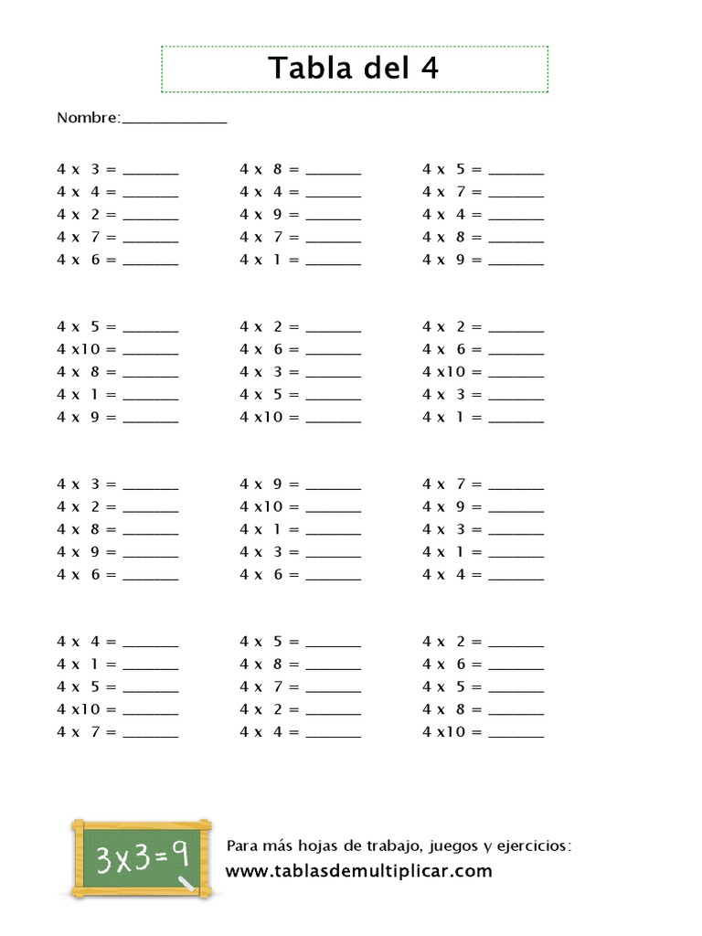 Multiplication Practice for Kids | PDF