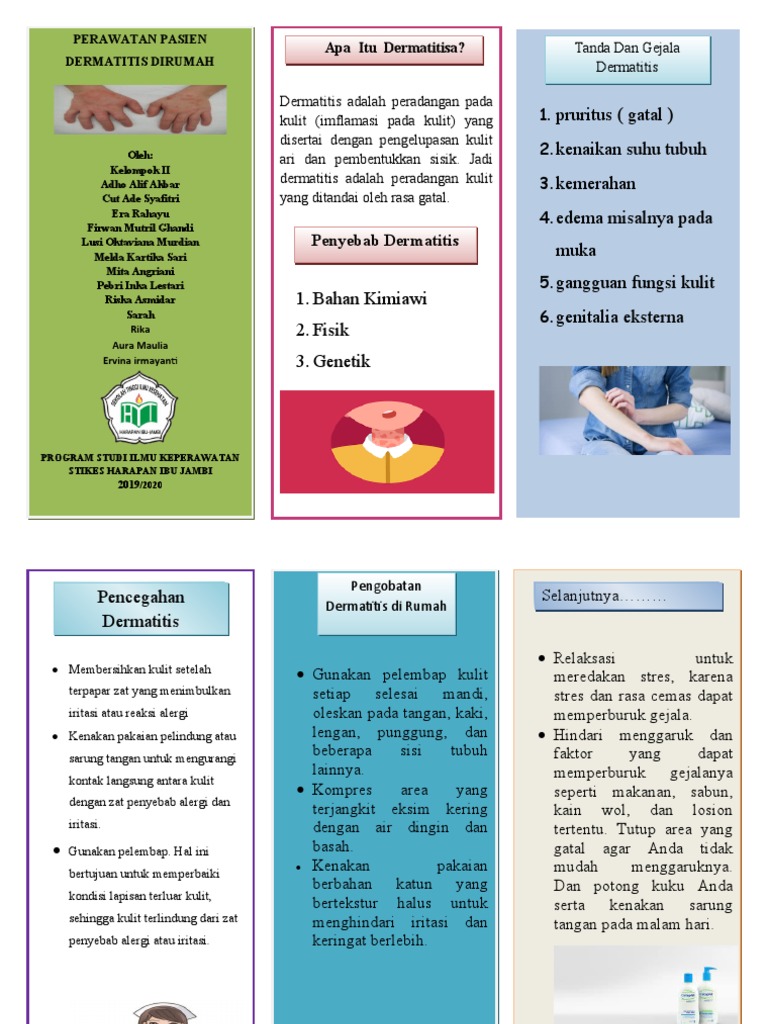 Perawatan Dermatitis di Rumah | PDF