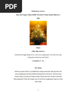 Contoh - LPJ (LAPORAN PERTANGGUNGJAWABAN NATAL) PEMUDA/I - NAPOSO | PDF