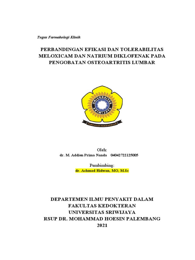 Tugas Farmakologi Klinik (PDL - M. Addien Prima Nanda) | PDF ...