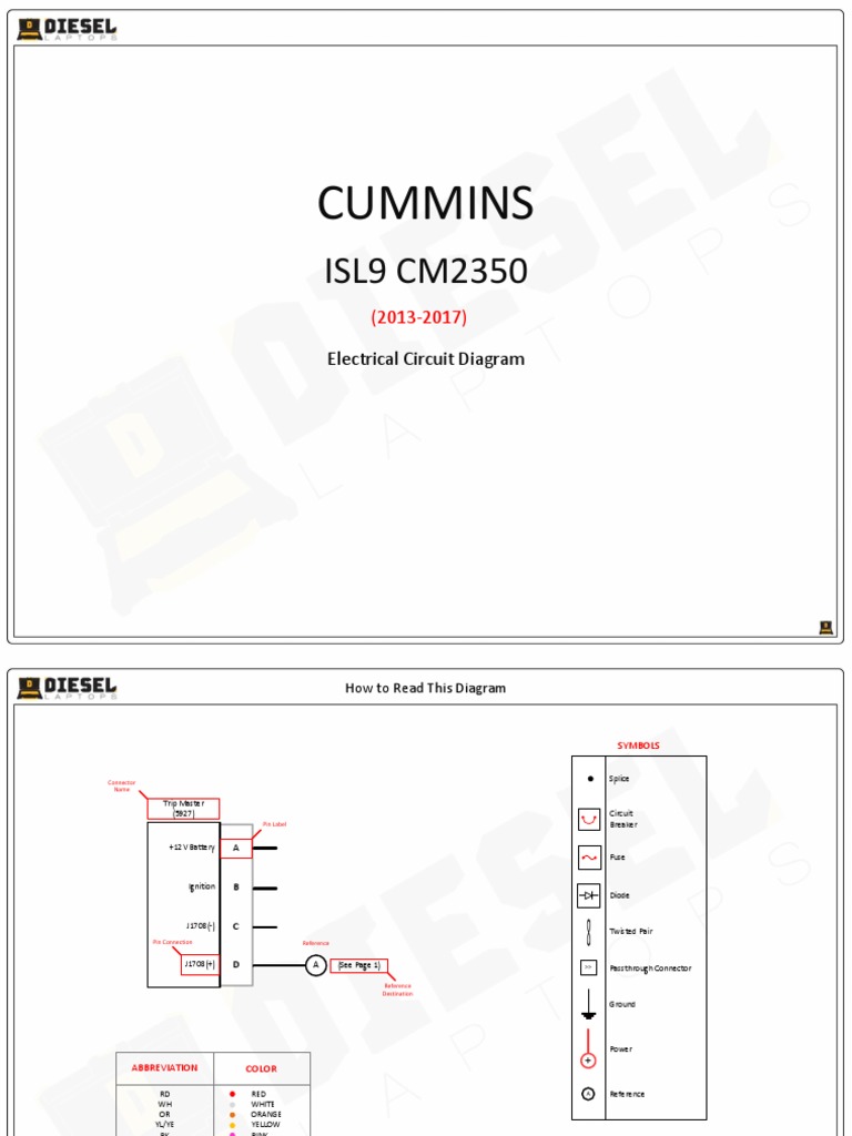Cummins - ISL9 CM2350 (2013-17) | PDF | Throttle | Fuel Injection