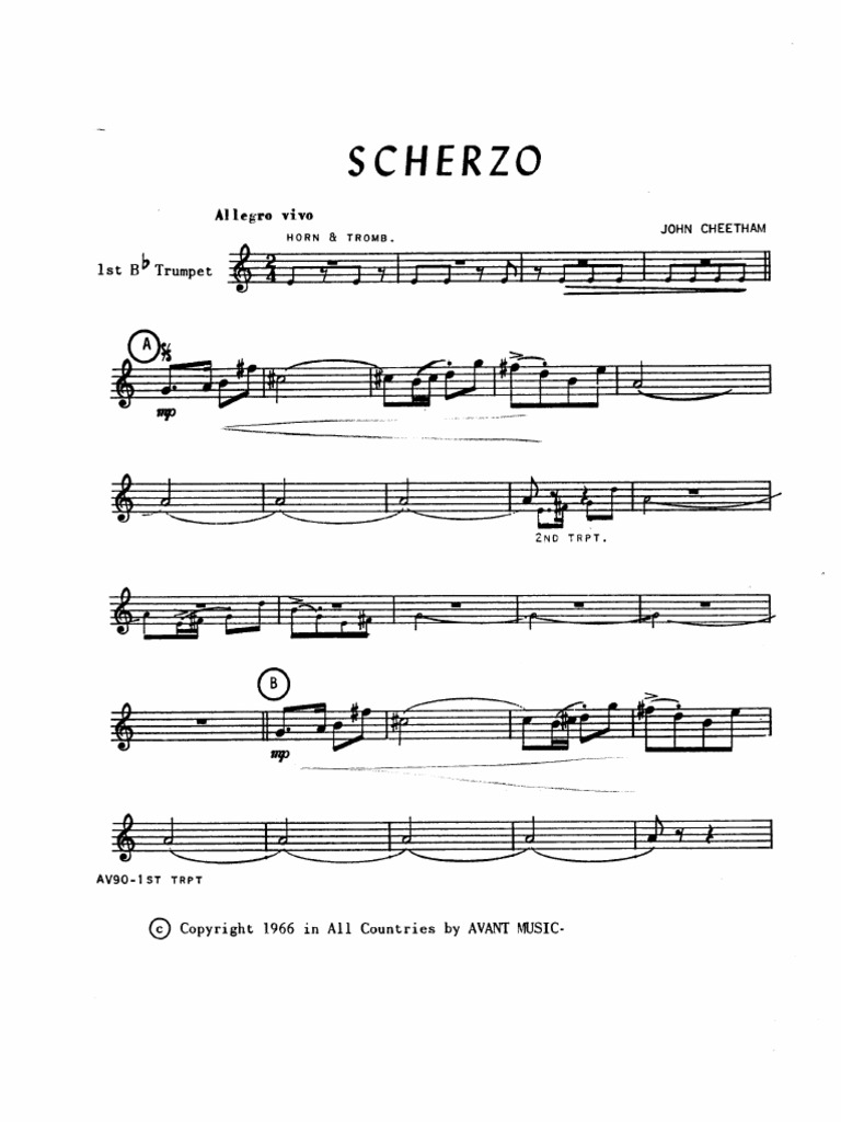Scherzo | PDF