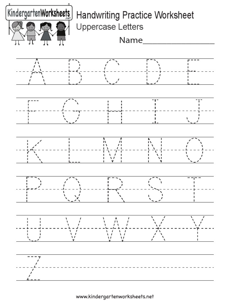 Handwriting Practice Worksheet | PDF