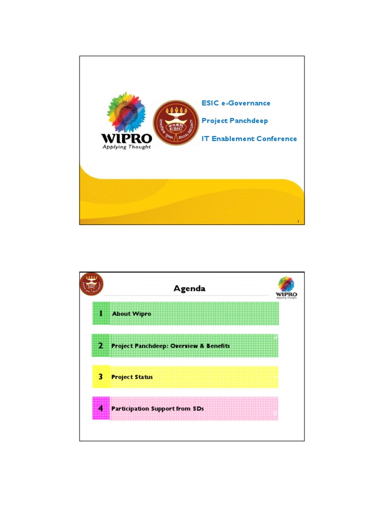 Project Panchdeep: ESIC ERP Overview | PDF | Computers