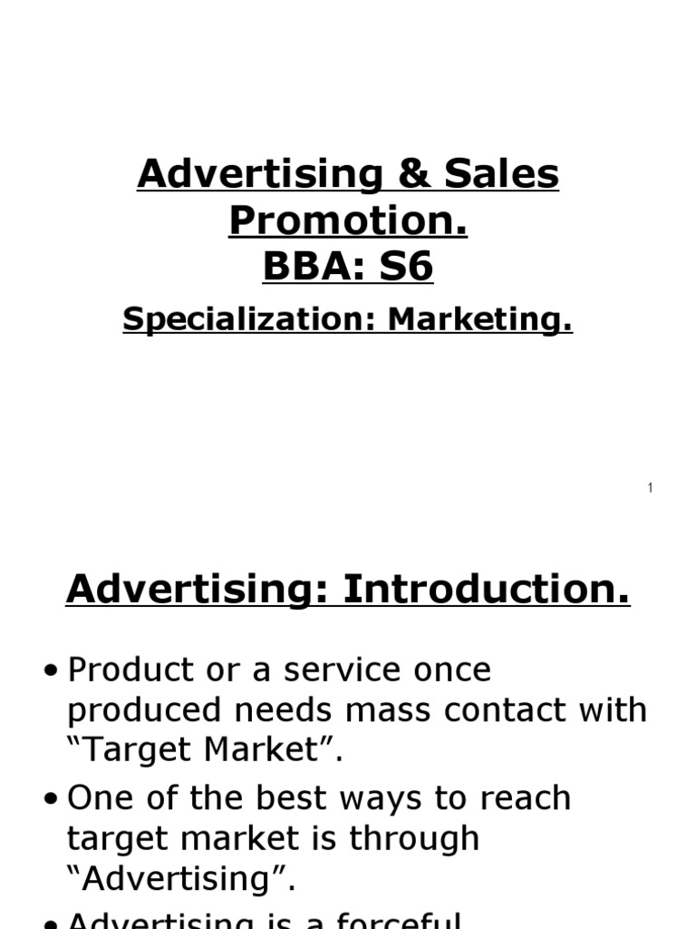 Advertising Introduction | PDF | Business | World Wide Web