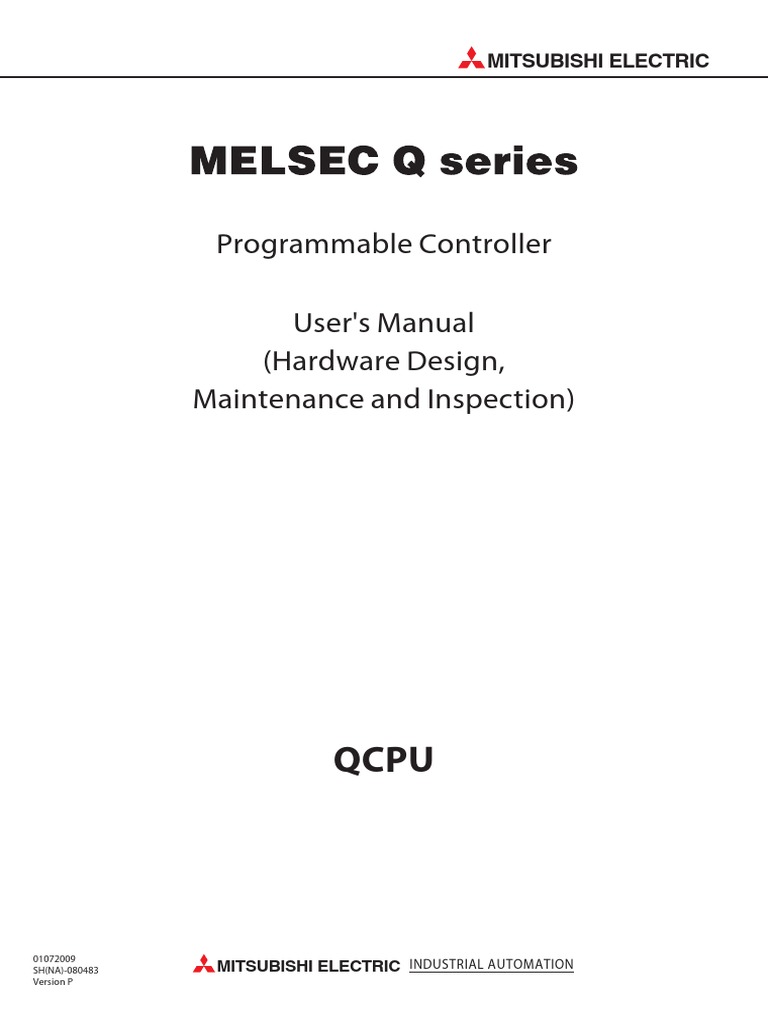 QCPU Users Manual (Hardware Design - Maintenance and Inspection) | PDF ...