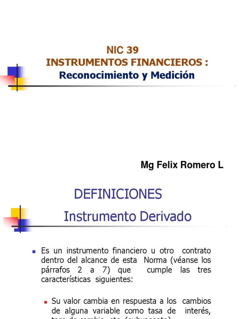 Nic 39 | PDF | Tipo de cambio | Interés