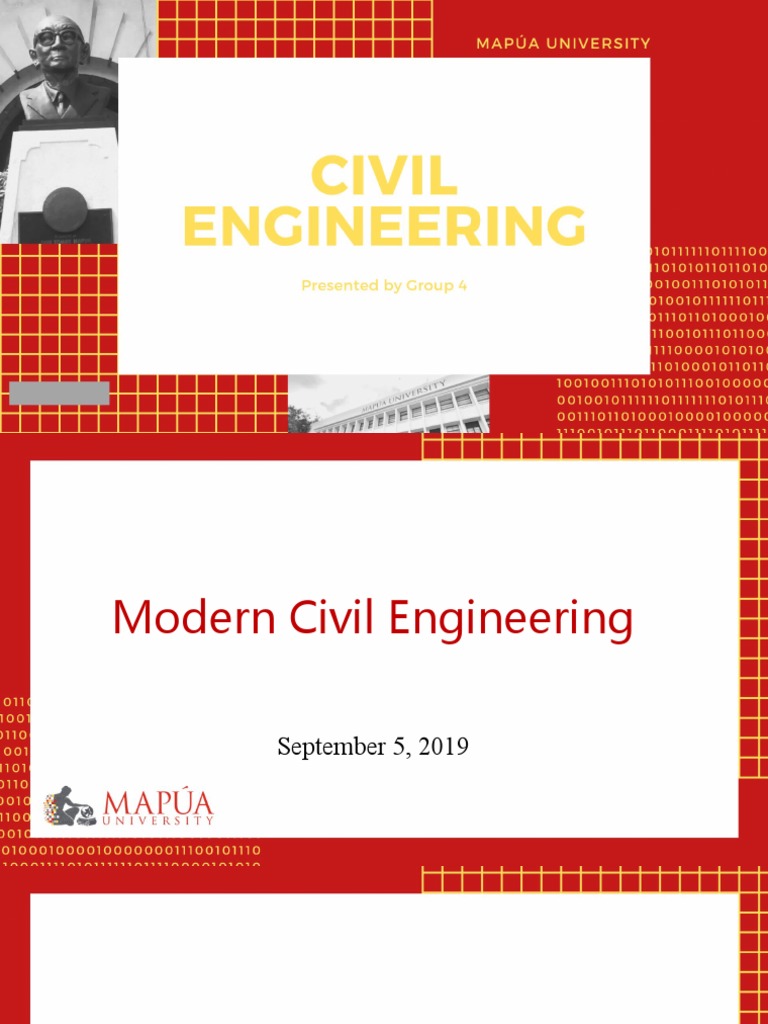 Modern Civil Engineering and Civil Engineering in The Philippines | PDF ...