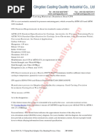 WCC Carbon Steel Casting Specifications | PDF | Steel | Casting ...