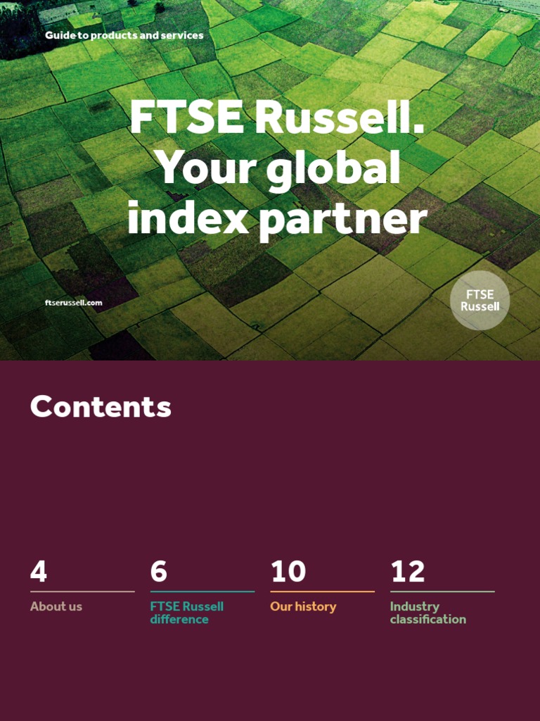 Ftse Russell Product Guide 0416 | PDF | Stock Market Index | London ...