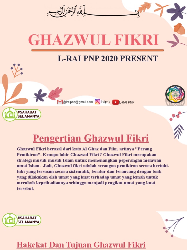Ghazwul Fikri | PDF