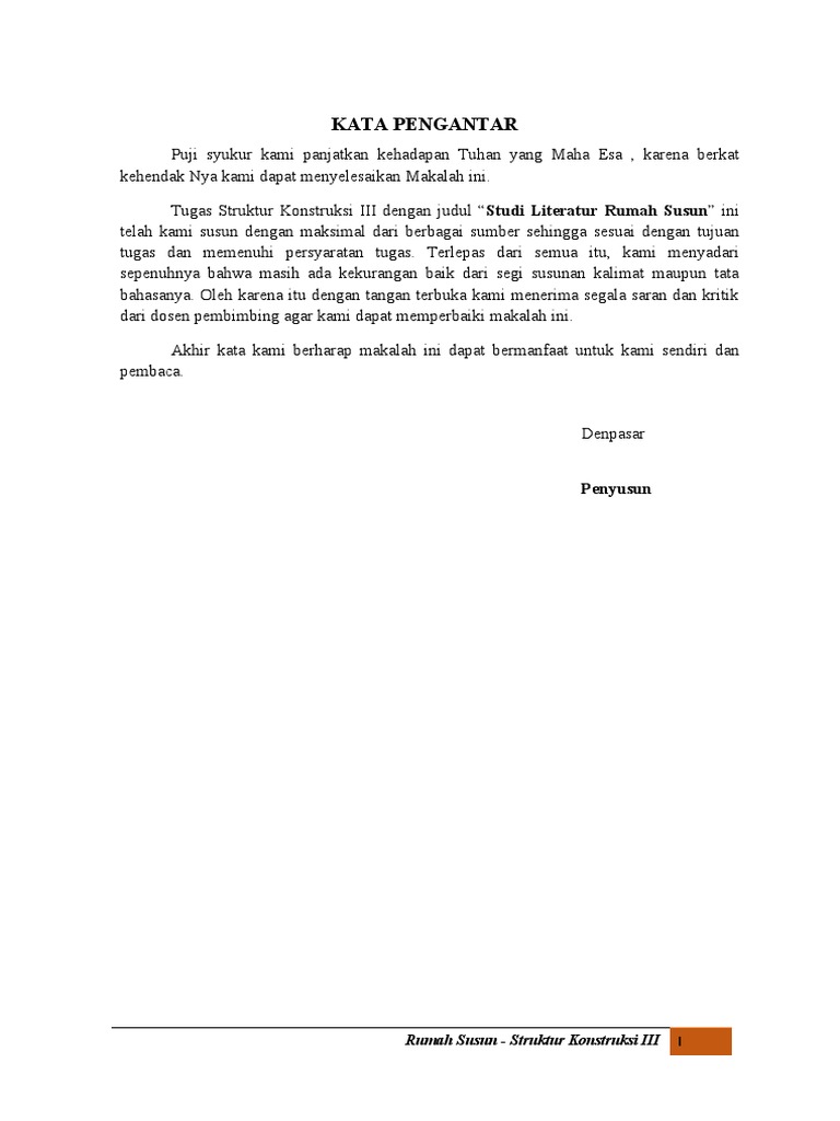 Abstrak, Kata Pengantar, Daftar Isi | PDF