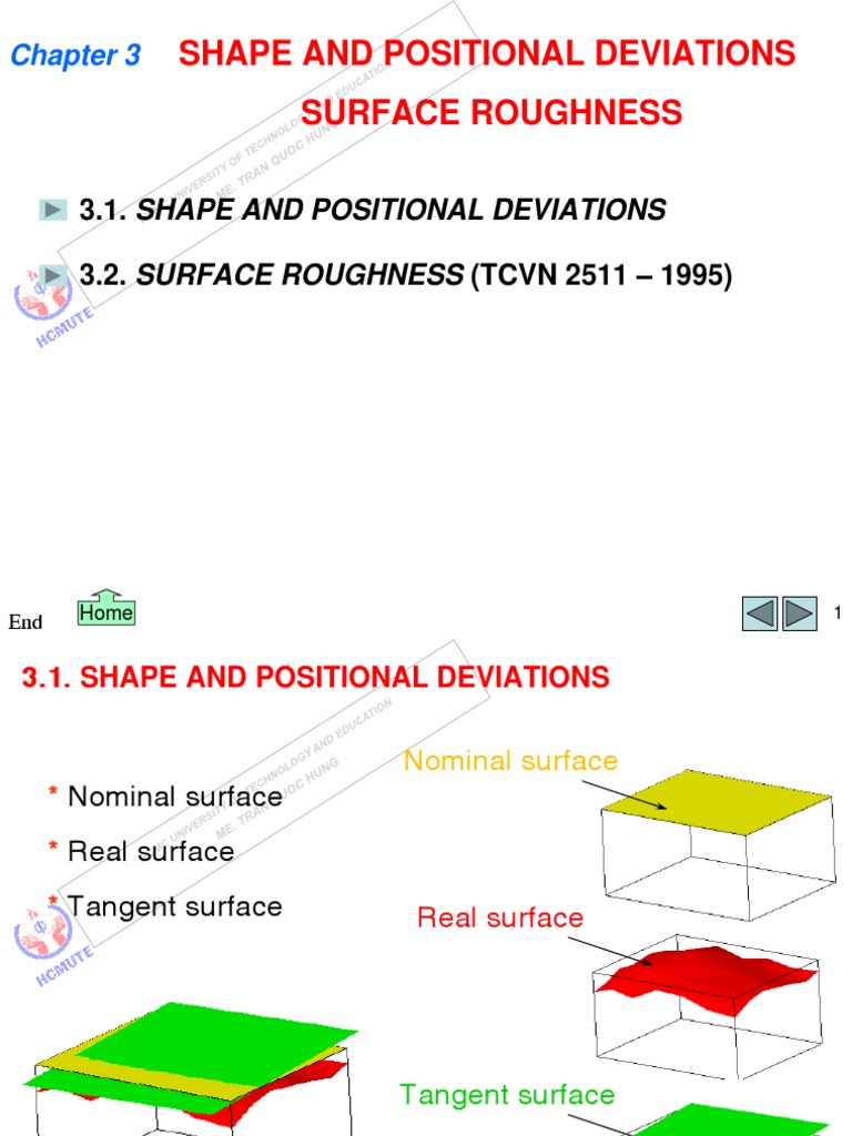Chapter 3 | PDF | Engineering Tolerance | Surface Roughness