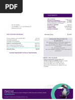 PSEG Sample Electric Bill | PDF | Cheque | Watt