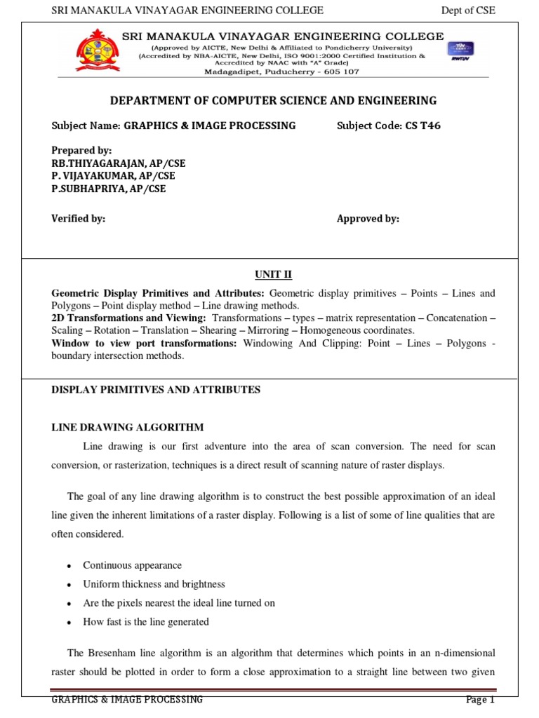 GIP Unit - 2 | PDF | Geometry | Teaching Mathematics