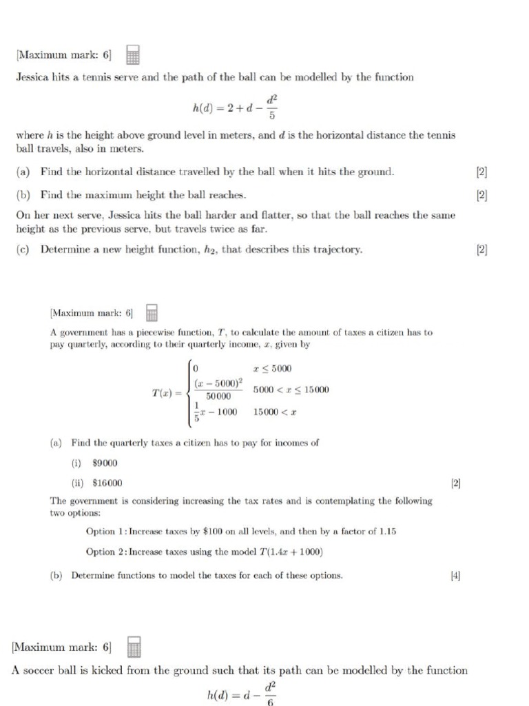 Transformations of Functions Practice | PDF