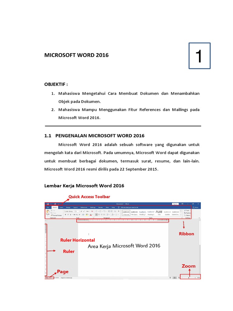 Microsoft Word 2016 | PDF