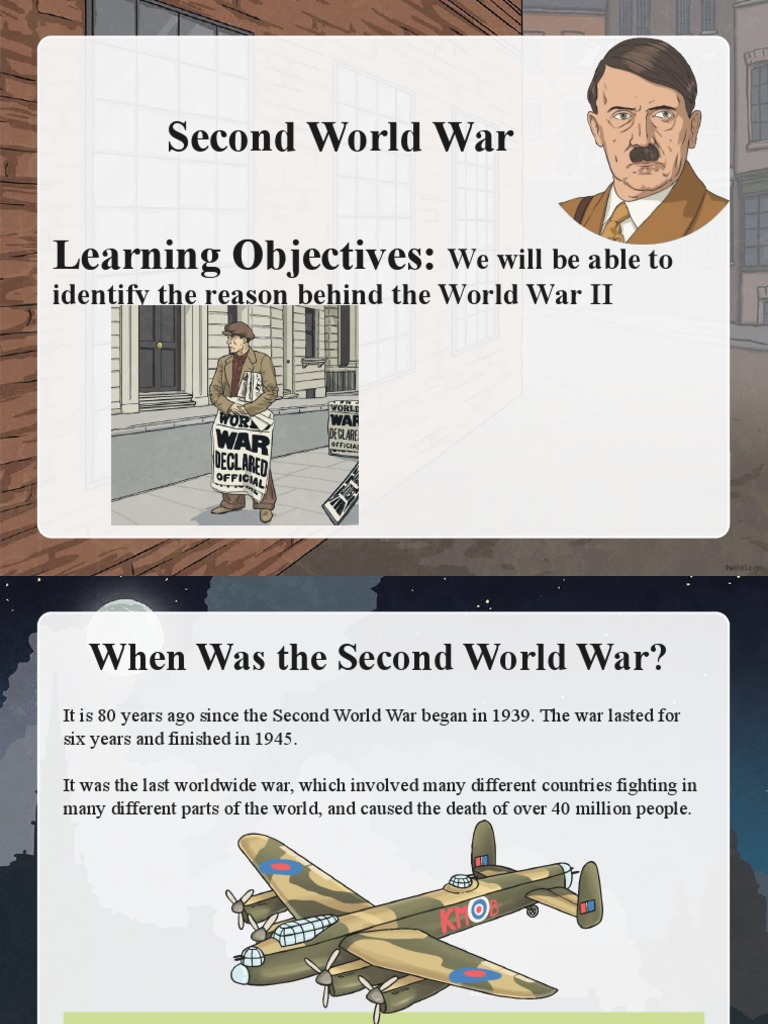 World War II: Causes and Key Events | PDF | Battle Of Britain | World ...