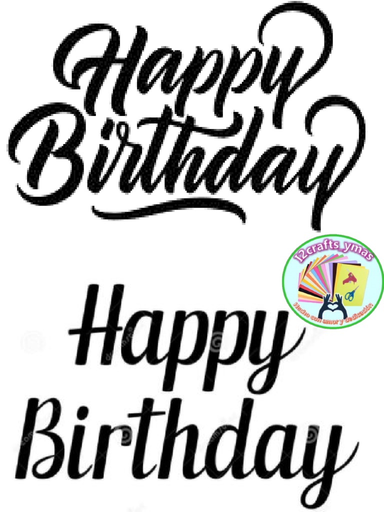 Fuentes para Toppers Imprimir | PDF