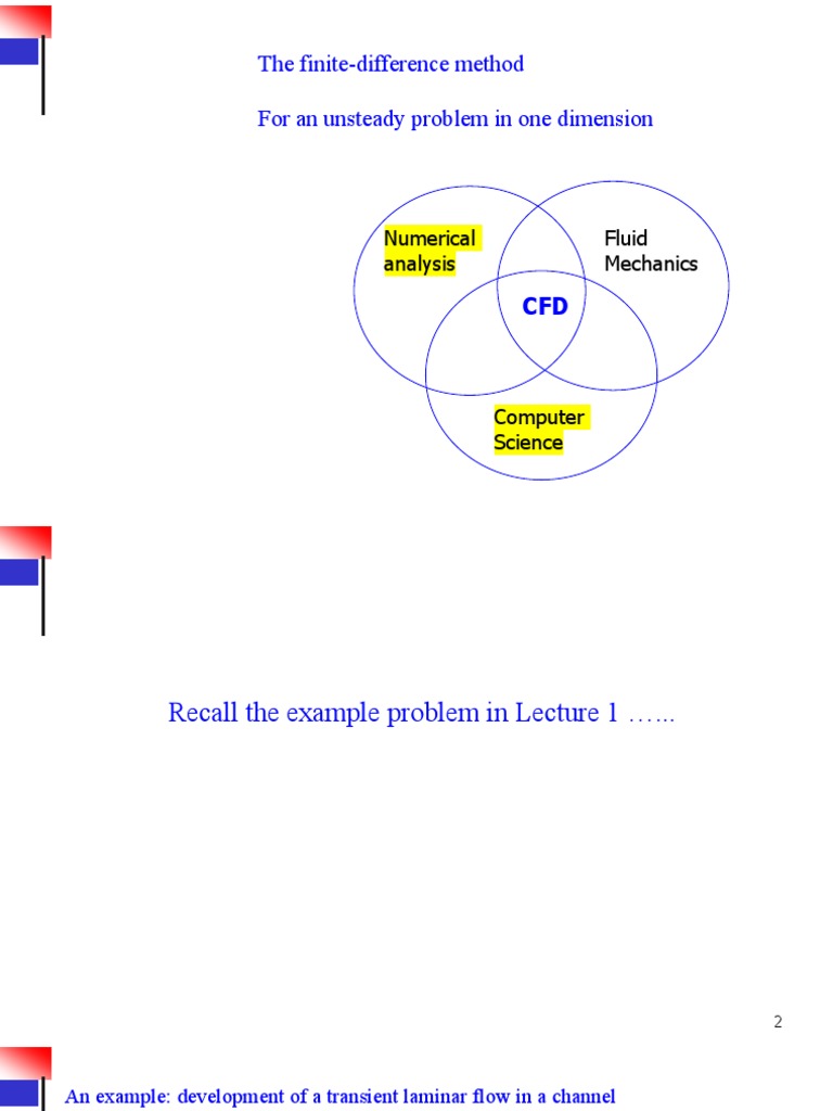 5.finite Difference Method 1D Diffusion | PDF | Computational Fluid ...