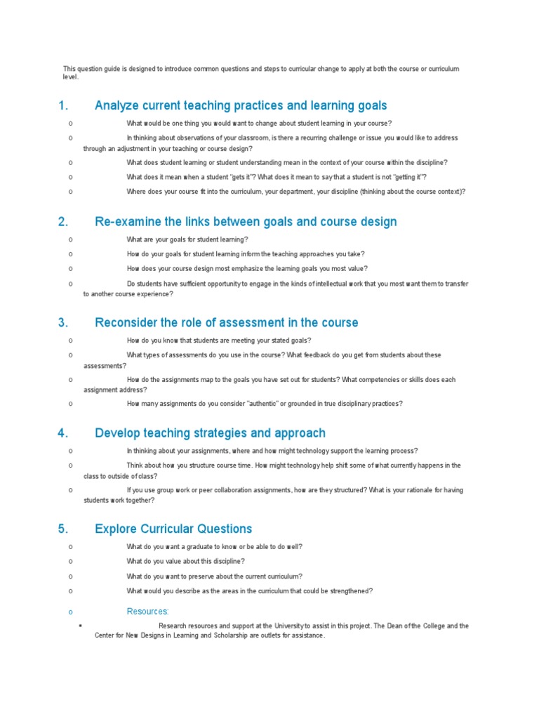 Curriculum Change Steps | PDF | Curriculum | Behavior Modification